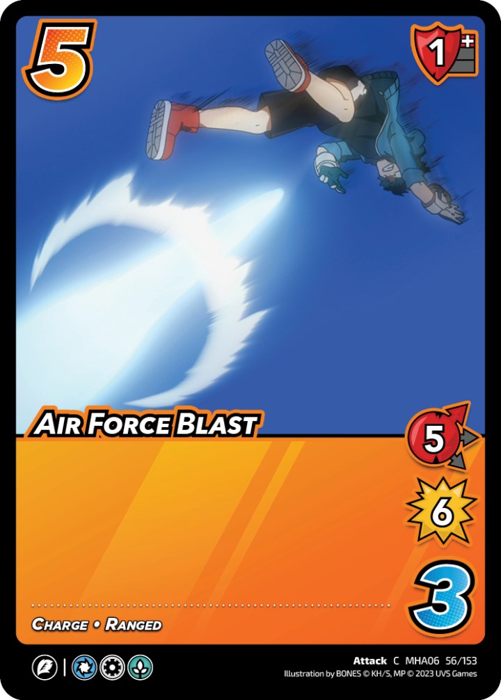 Air Force Blast - UniVersus: My Hero Academia: Jet Burn - UniVersus