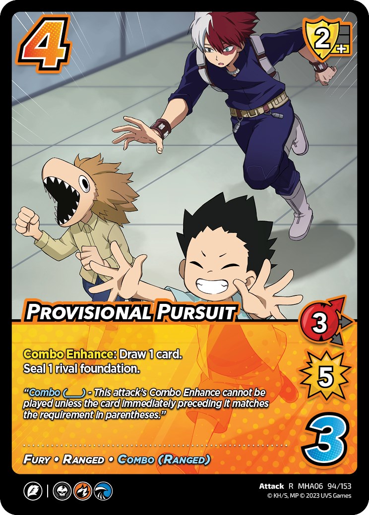 Provisional Pursuit - UniVersus: My Hero Academia: Jet Burn - UniVersus