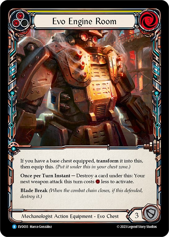 Evo Engine Room - Bright Lights - Flesh and Blood TCG