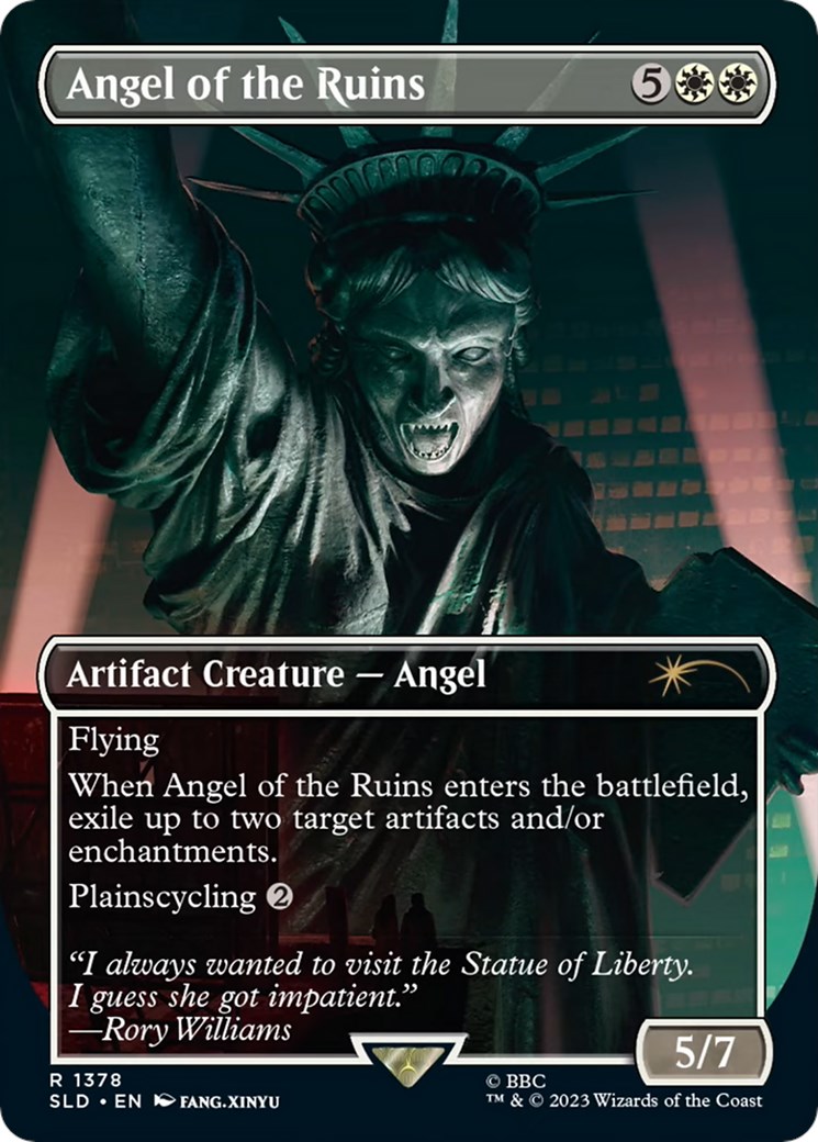 Angel of the Ruins (1378) - Secret Lair Drop Series - Magic: The Gathering
