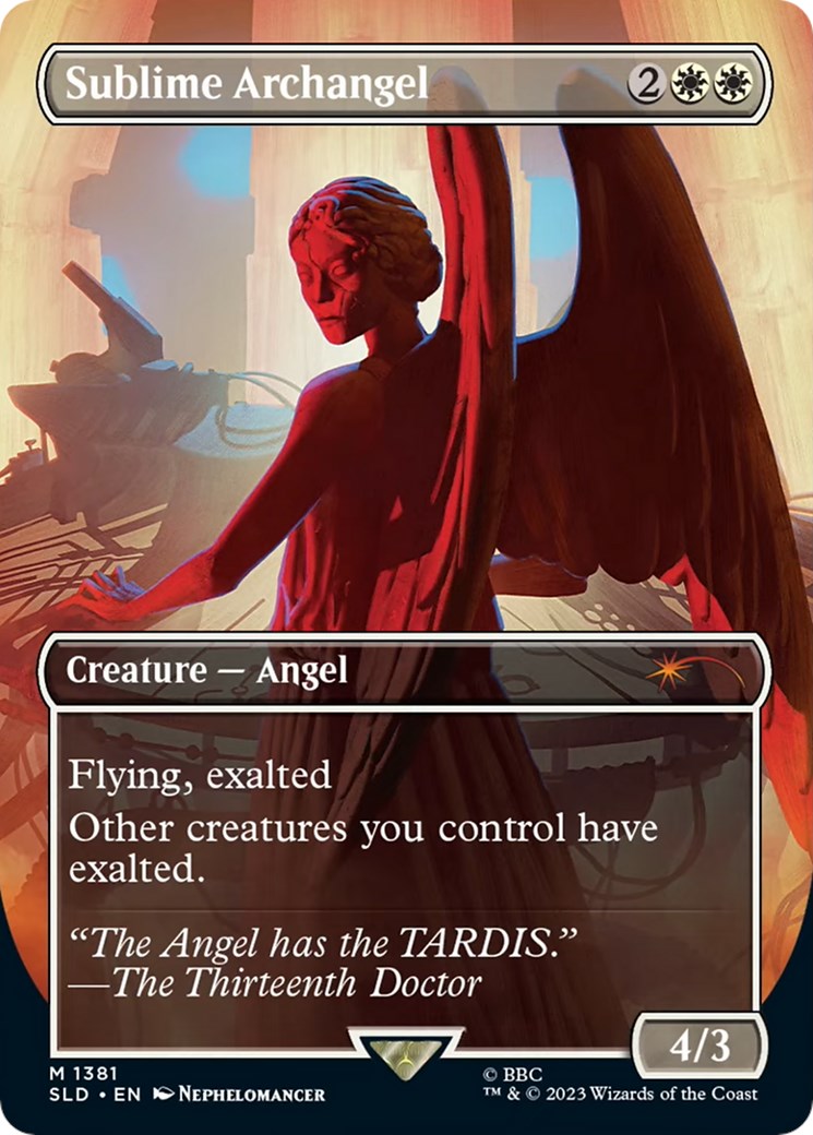 Sublime Archangel - Secret Lair Drop Series - Magic: The Gathering