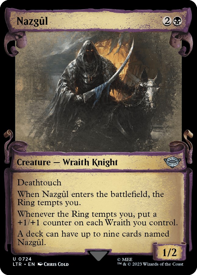 Nazgul (0724) (Showcase Scrolls) - Universes Beyond: The Lord of the ...