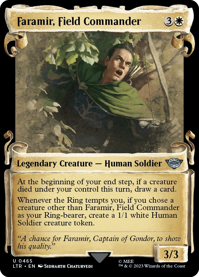 Faramir, Field Commander (Showcase Scrolls) - Universes Beyond: The ...