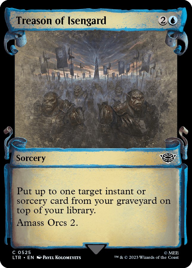 Treason of Isengard (Showcase Scrolls) - Universes Beyond: The Lord of ...