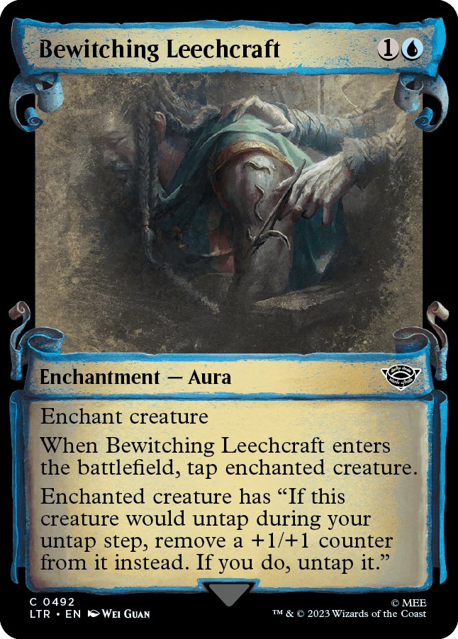 Bewitching Leechcraft (Showcase Scrolls) - Universes Beyond: The Lord ...