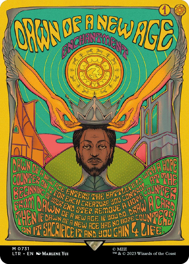 Dawn of a New Age (Borderless Poster) - Universes Beyond: The Lord of ...