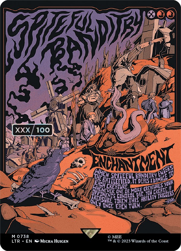 Spiteful Banditry (Borderless Poster) (Serial Numbered) - Universes ...