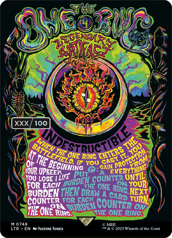 The One Ring (Borderless Poster) (Serial Numbered) - Universes Beyond ...