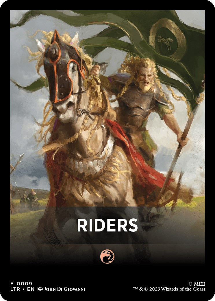Riders Theme Card - Universes Beyond: The Lord of the Rings: Tales of ...