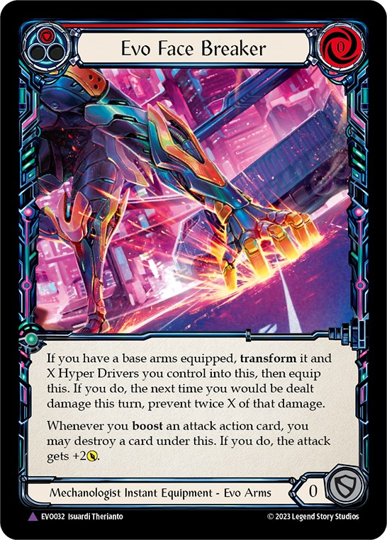 Evo Face Breaker (Marvel) - Bright Lights - Flesh and Blood TCG