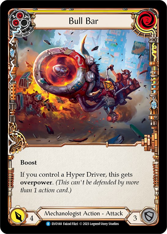 Bull Bar (Yellow) - Bright Lights - Flesh and Blood TCG