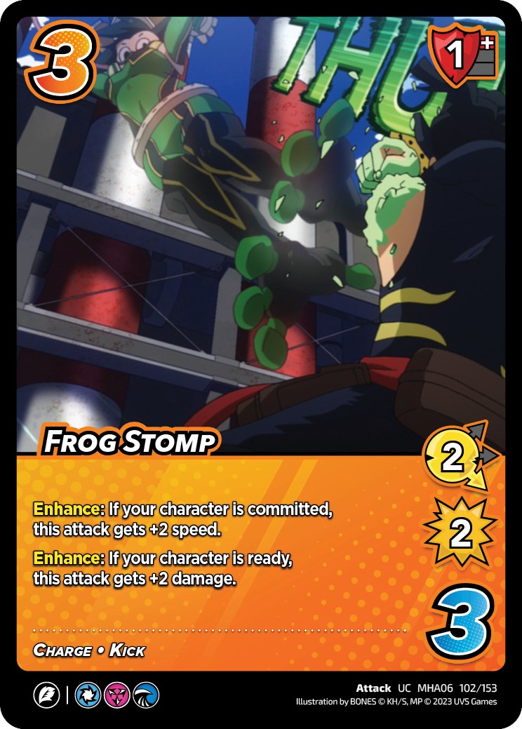 Frog Stomp - UniVersus: My Hero Academia: Jet Burn - UniVersus