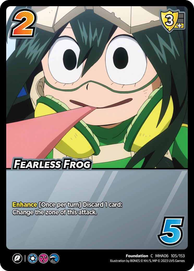 Fearless Frog - UniVersus: My Hero Academia: Jet Burn - UniVersus