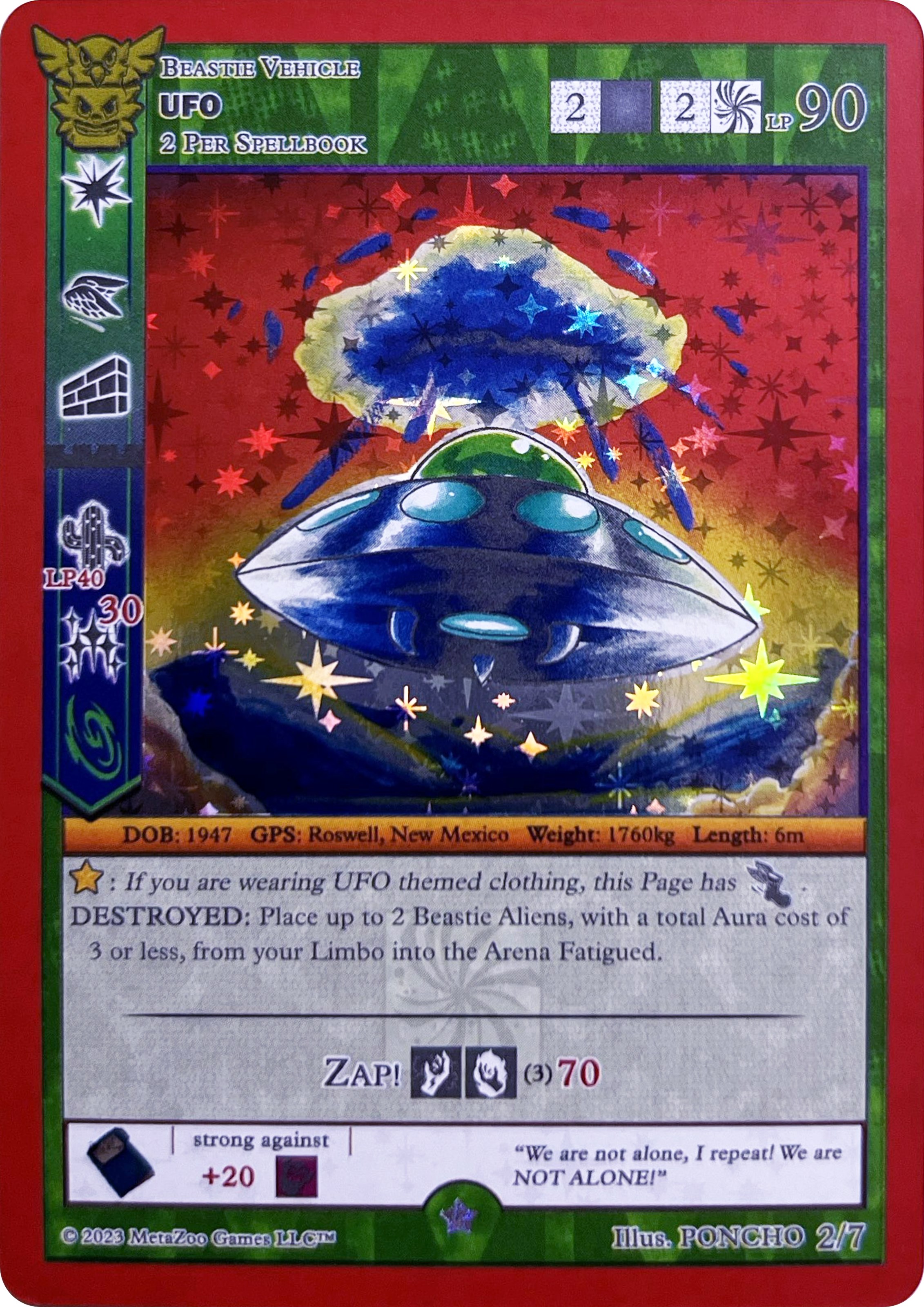 UFO (Disclosure Pack Promos) - Miscellaneous Promos - MetaZoo