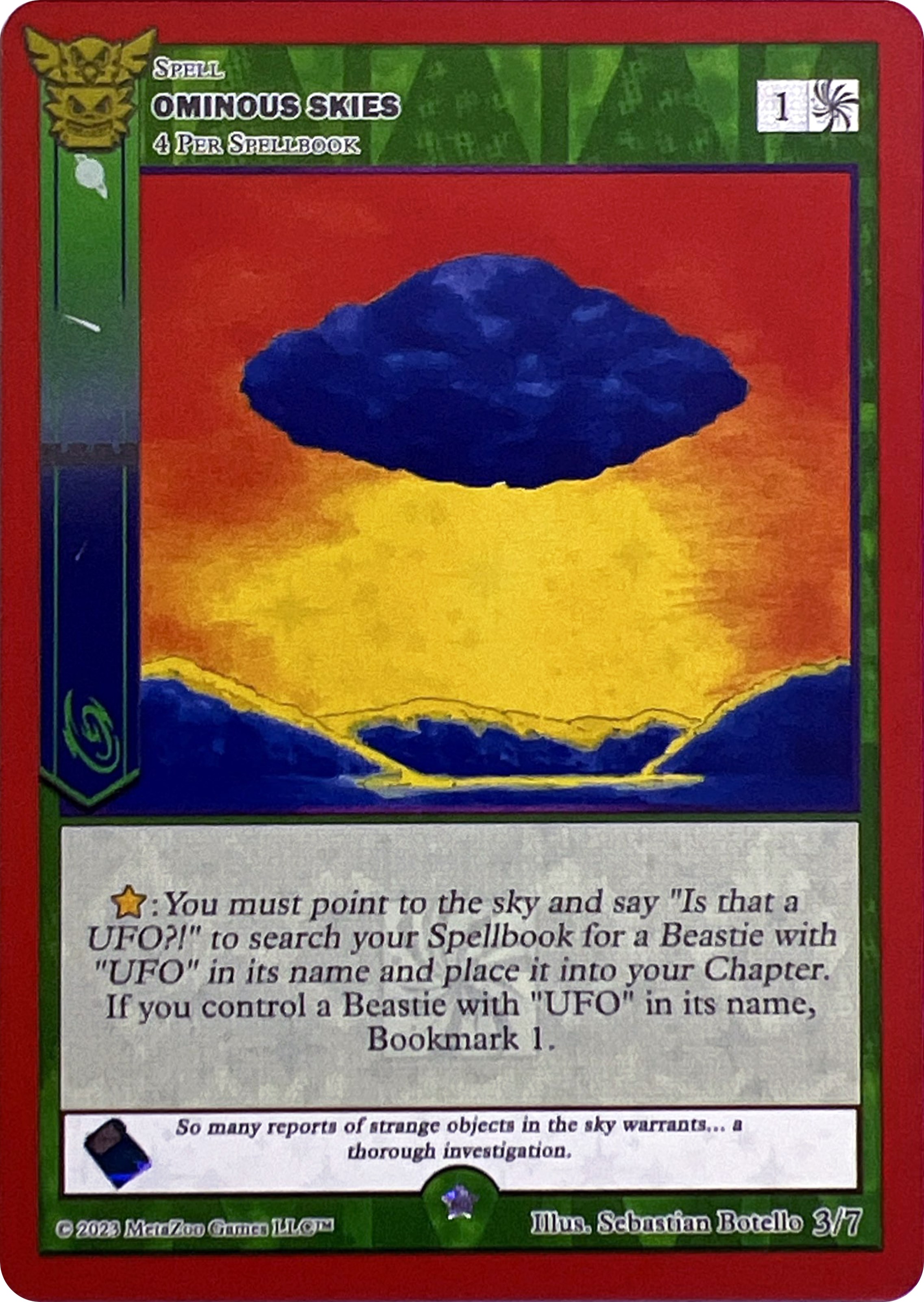 Ominous Skies (Disclosure Pack Promos) - Miscellaneous Promos - MetaZoo