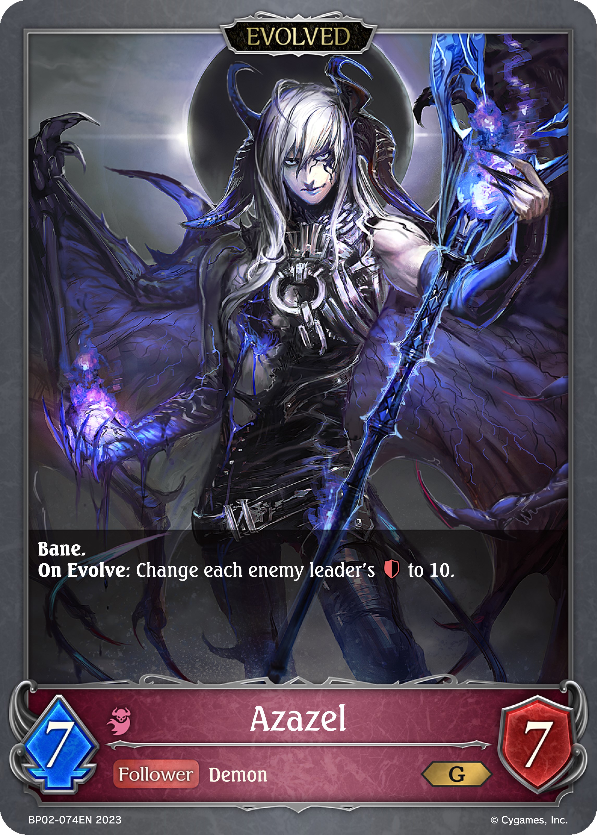 Azazel (Evolved) - BP02: Reign of Bahamut - Shadowverse: Evolve