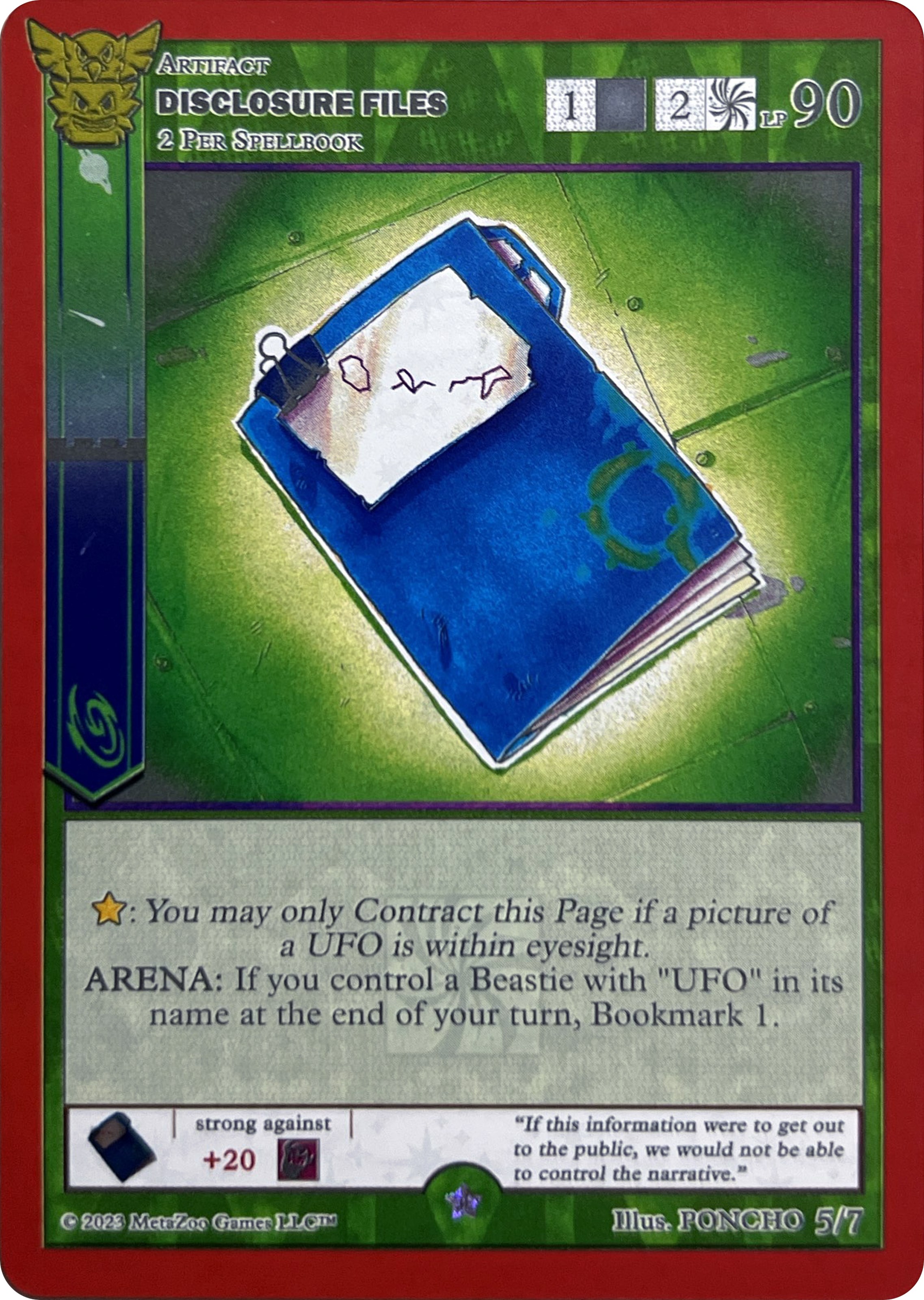 Disclosure Files (Disclosure Pack Promos) - Miscellaneous Promos - MetaZoo