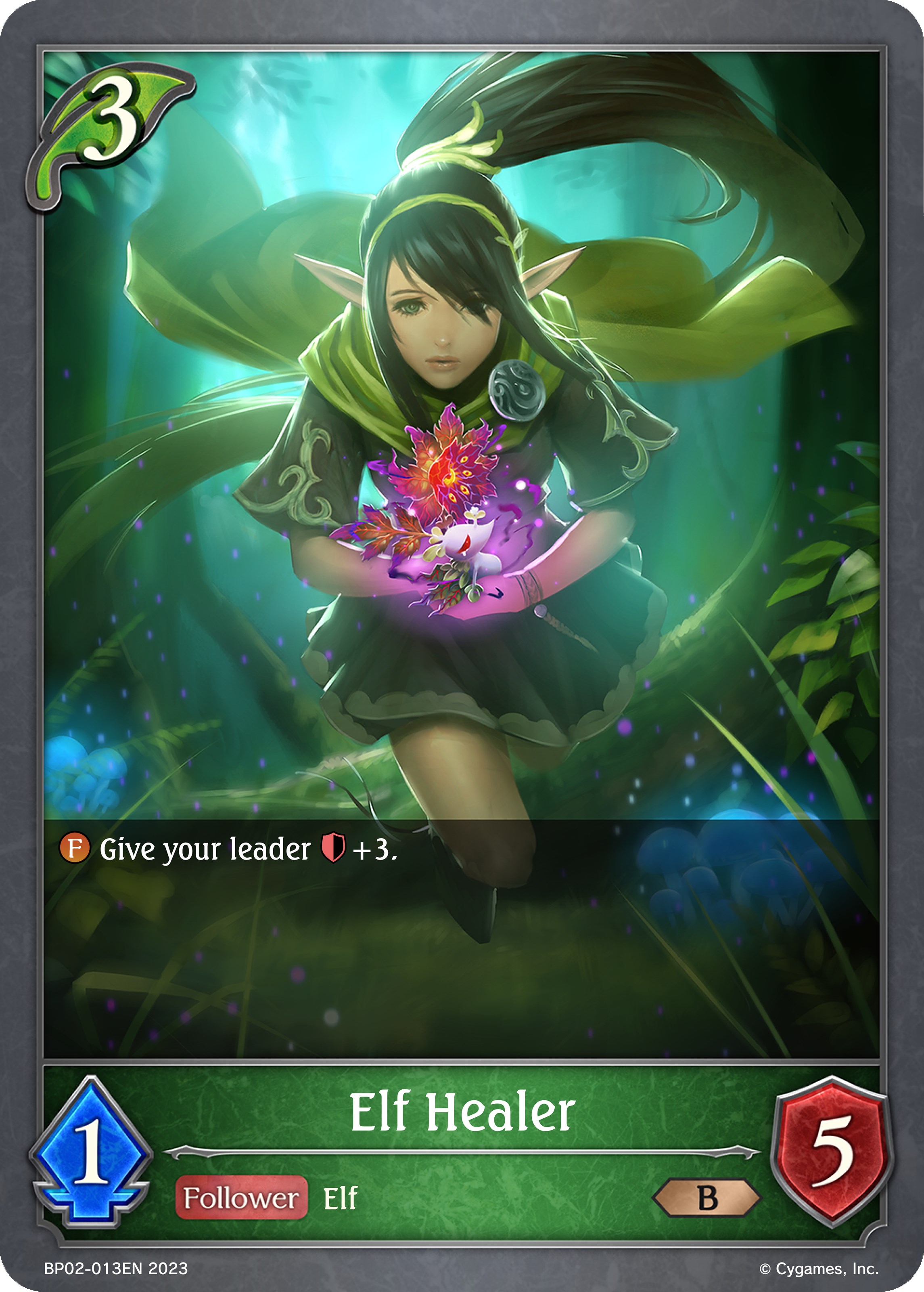 Elf Healer - BP02: Reign of Bahamut - Shadowverse: Evolve