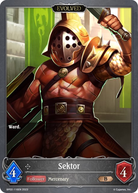 Sektor (Evolved) - BP02: Reign of Bahamut - Shadowverse: Evolve