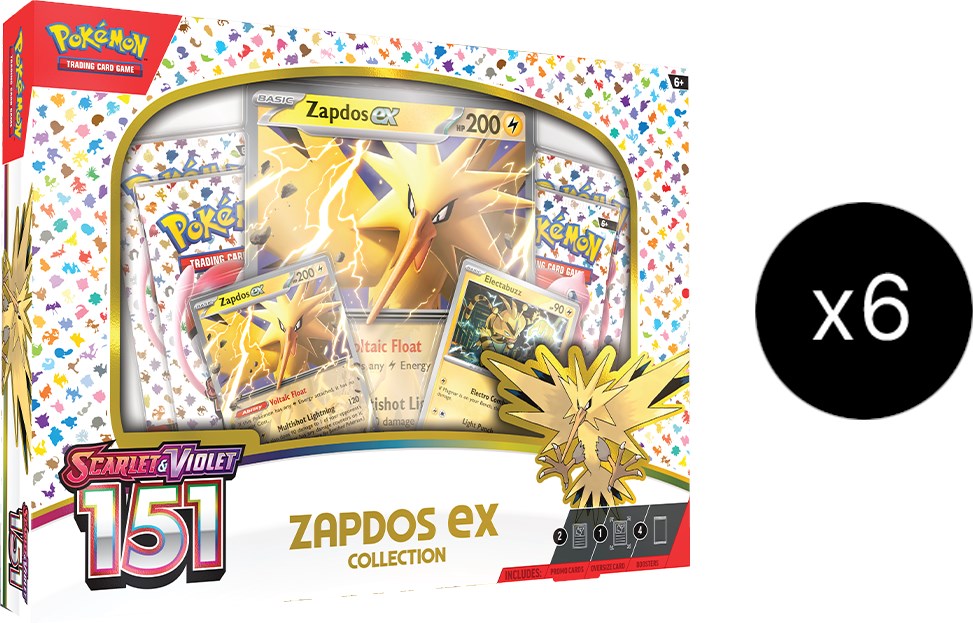 151 Collection Zapdos ex Case - SV: Scarlet & Violet 151 - Pokemon