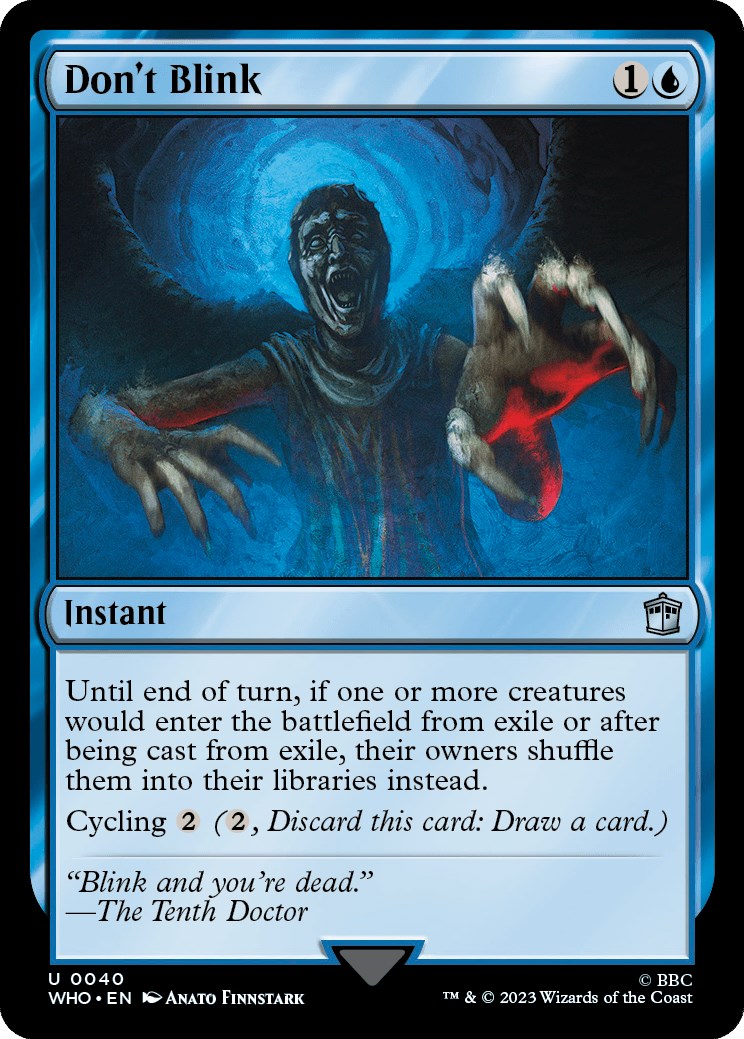 Don't Blink - Universes Beyond: Doctor Who - Magic: The Gathering