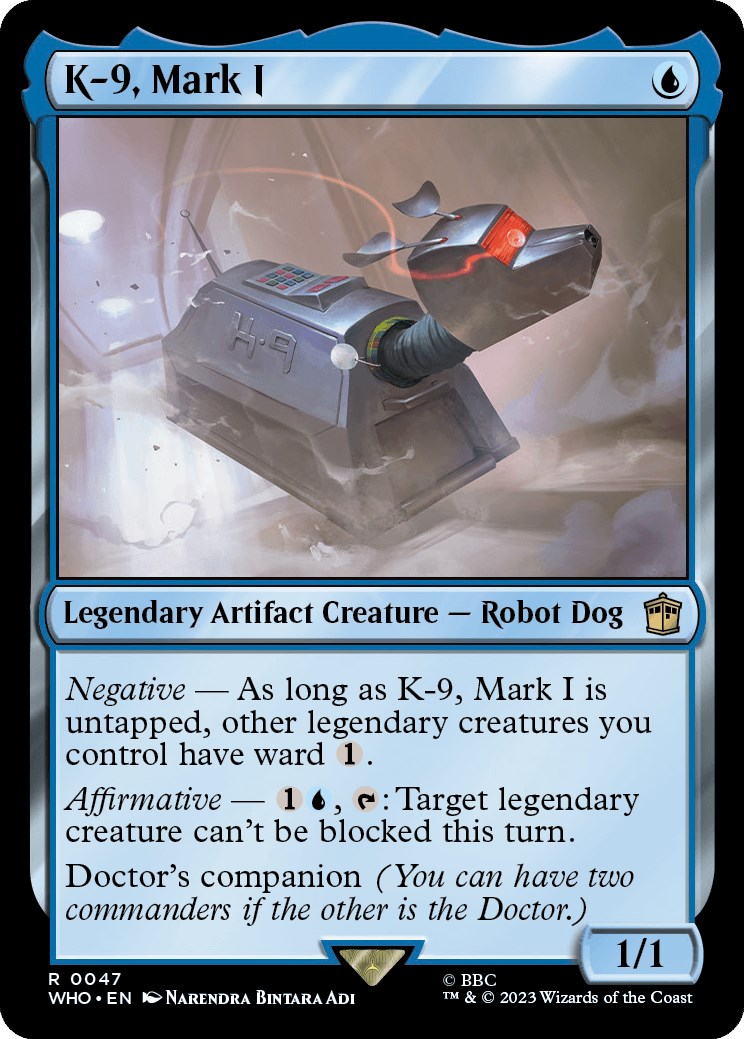 K-9, Mark I - Universes Beyond: Doctor Who - Magic: The Gathering