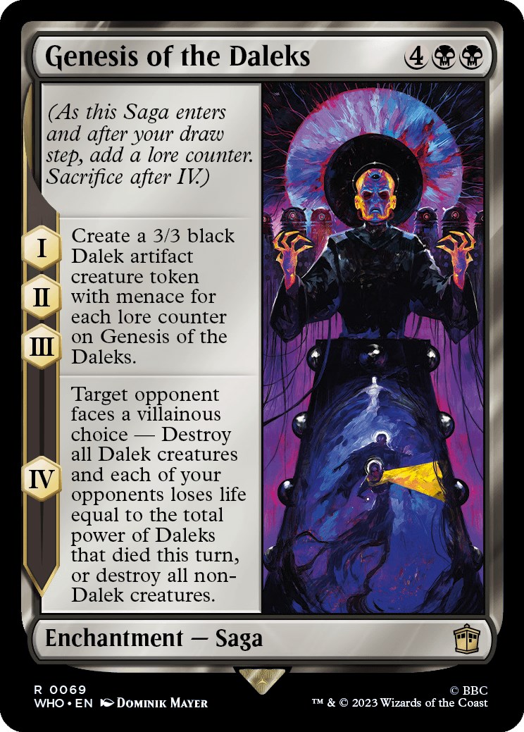 Genesis of the Daleks - Universes Beyond: Doctor Who - Magic: The Gathering
