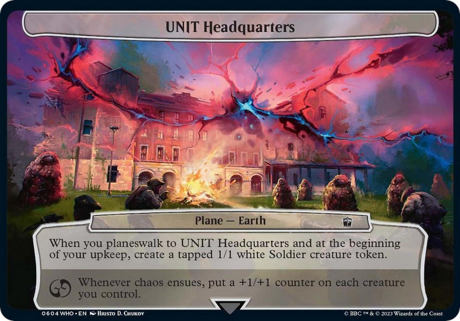 UNIT Headquarters - Planechase: Universes Beyond: Doctor Who - Magic ...