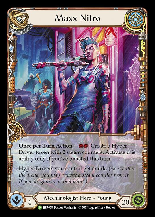 Maxx Nitro - HER098 - Flesh and Blood: Promo Cards - Flesh and Blood TCG