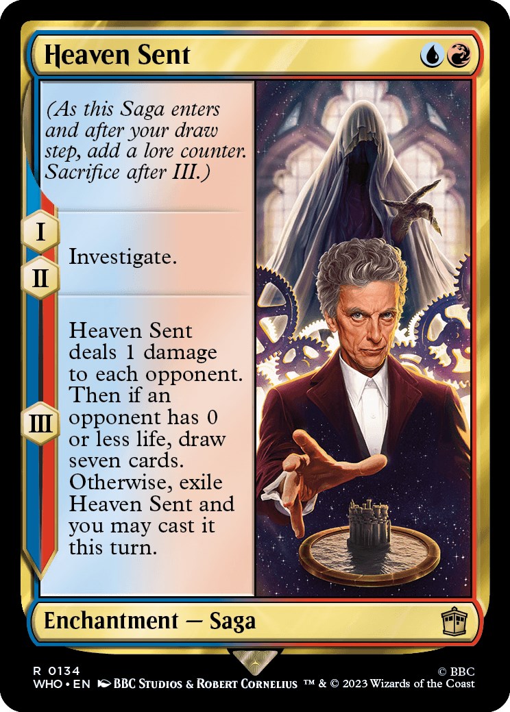 Heaven Sent - Universes Beyond: Doctor Who - Magic: The Gathering
