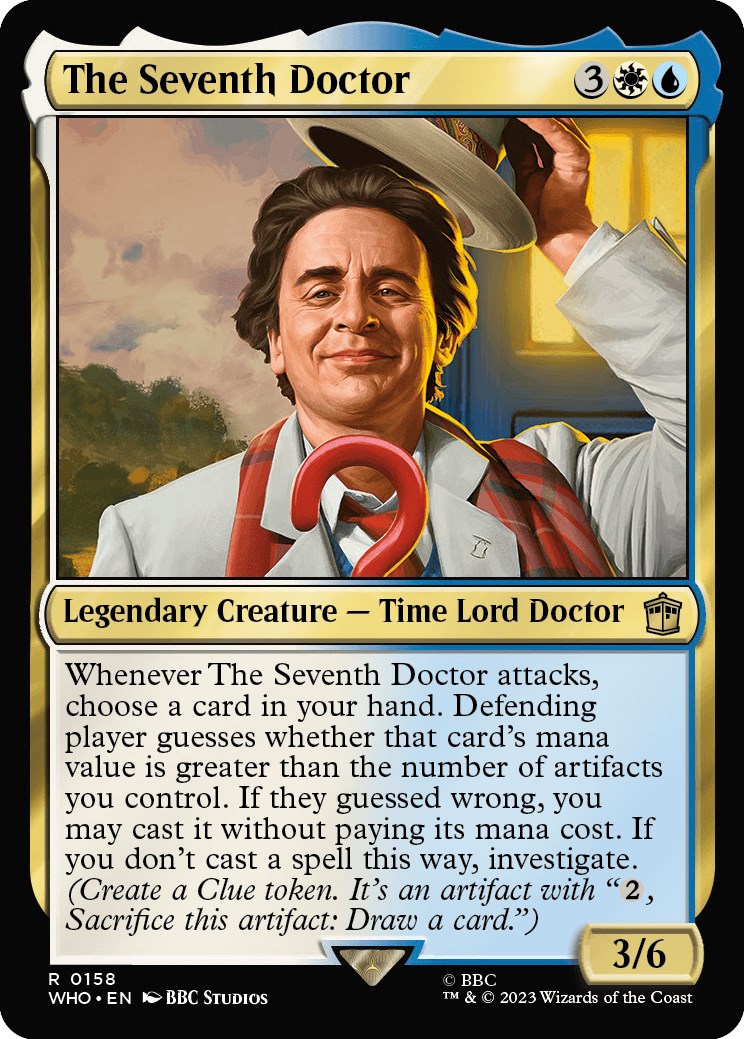 The Seventh Doctor - Universes Beyond: Doctor Who - Magic: The Gathering