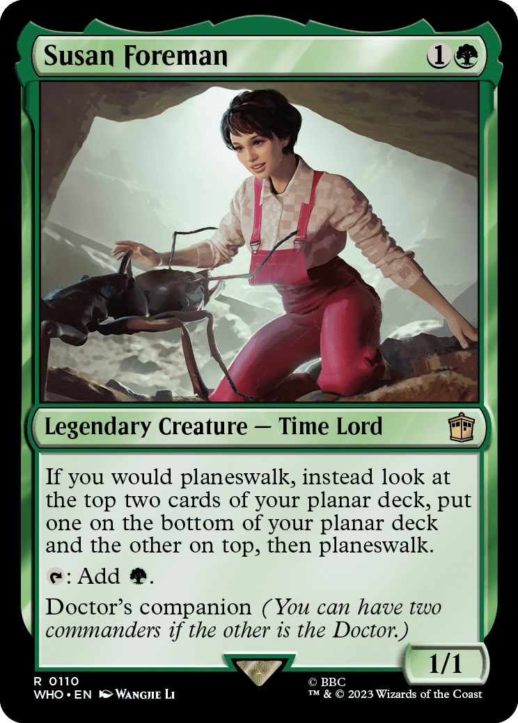 Susan Foreman - Universes Beyond: Doctor Who - Magic: The Gathering