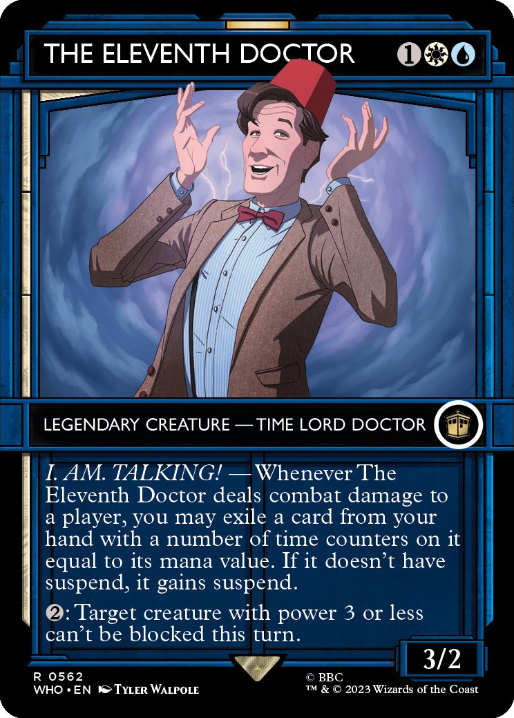 The Eleventh Doctor (Showcase) - Universes Beyond: Doctor Who - Magic ...