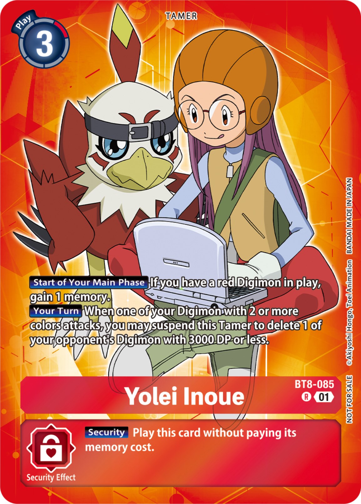 Yolei Inoue (Tamer Party Pack -The Beginning-) - New Awakening - Digimon Card Game