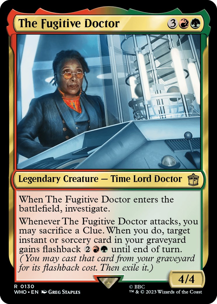 The Fugitive Doctor - Universes Beyond: Doctor Who - Magic: The Gathering