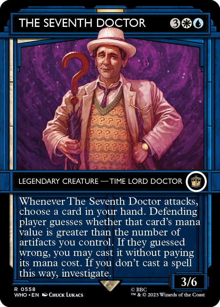 The Seventh Doctor (Showcase) - Universes Beyond: Doctor Who - Magic: The Gathering