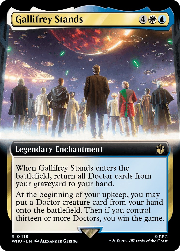 Gallifrey Stands (Extended Art) - Universes Beyond: Doctor Who - Magic ...