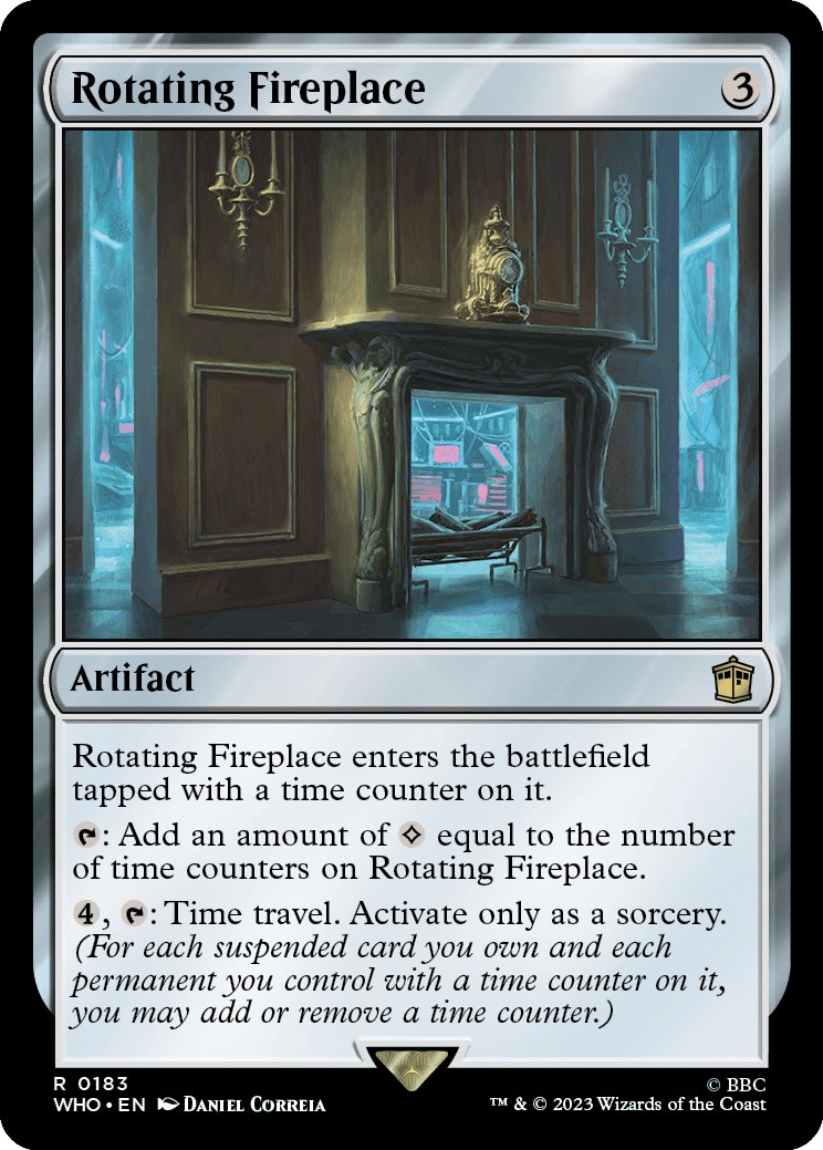Rotating Fireplace - Universes Beyond: Doctor Who - Magic: The Gathering