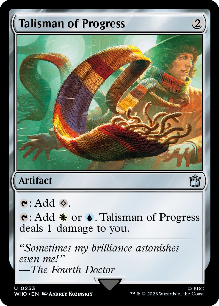 Talisman of Progress - Universes Beyond: Doctor Who - Magic: The Gathering