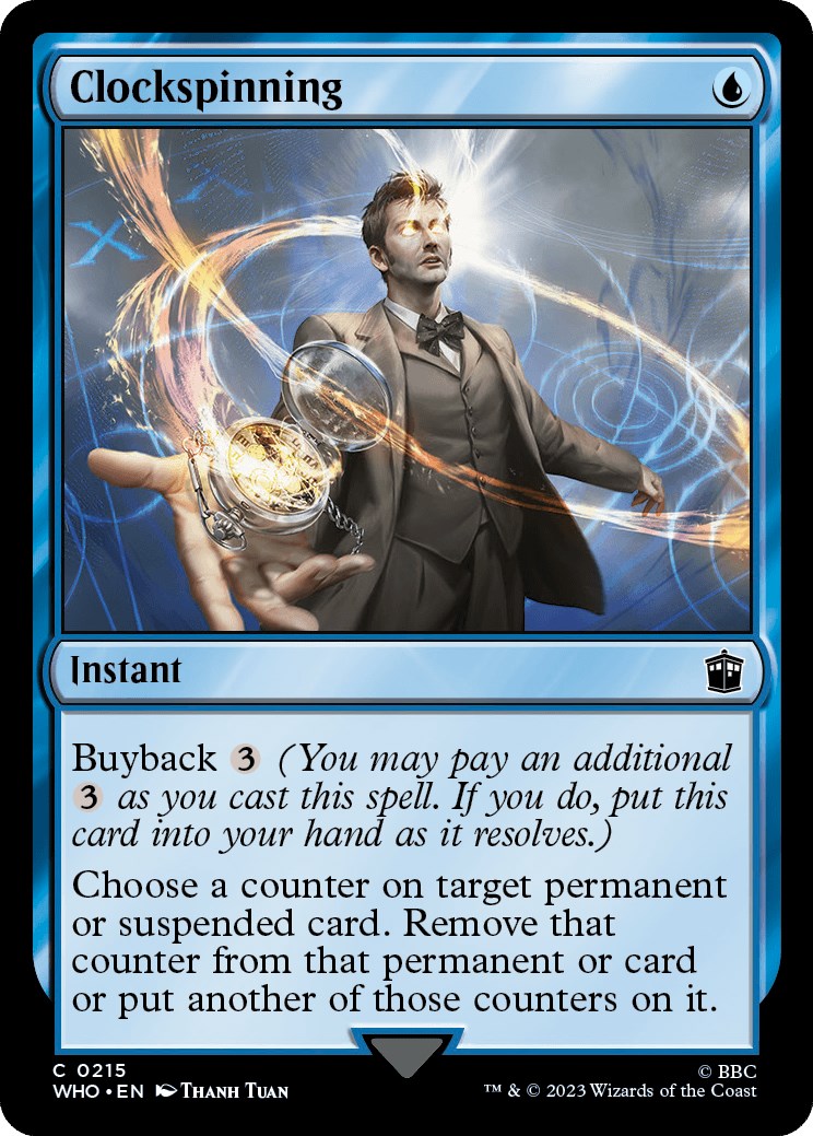 Clockspinning - Universes Beyond: Doctor Who - Magic: The Gathering