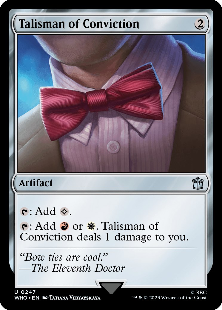 Talisman of Conviction - Universes Beyond: Doctor Who - Magic: The ...