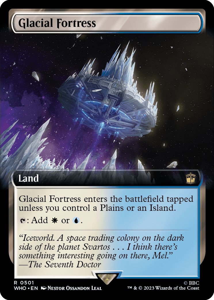 Glacial Fortress (Extended Art) - Universes Beyond: Doctor Who - Magic ...