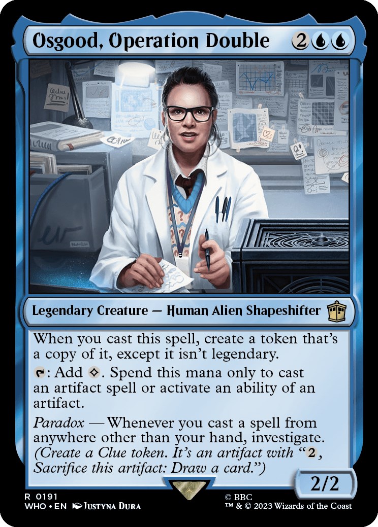 Osgood, Operation Double - Universes Beyond: Doctor Who - Magic: The Gathering