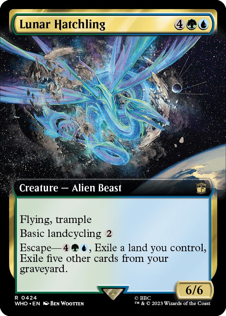 Lunar Hatchling (Extended Art) - Universes Beyond: Doctor Who - Magic ...