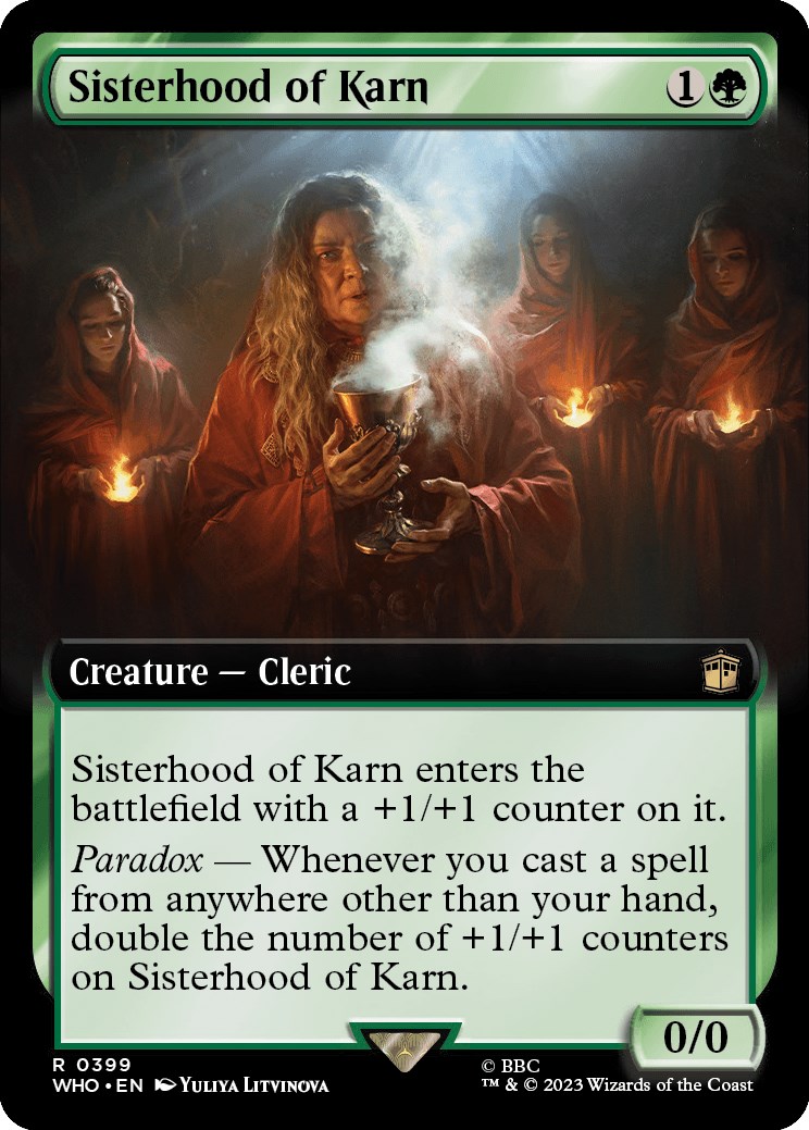 Sisterhood of Karn (Extended Art) - Universes Beyond: Doctor Who ...