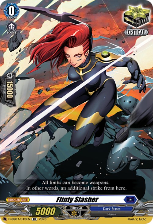 Flinty Slasher - D-SS07: Stand Up Deckset "Favrneel" - Cardfight Vanguard