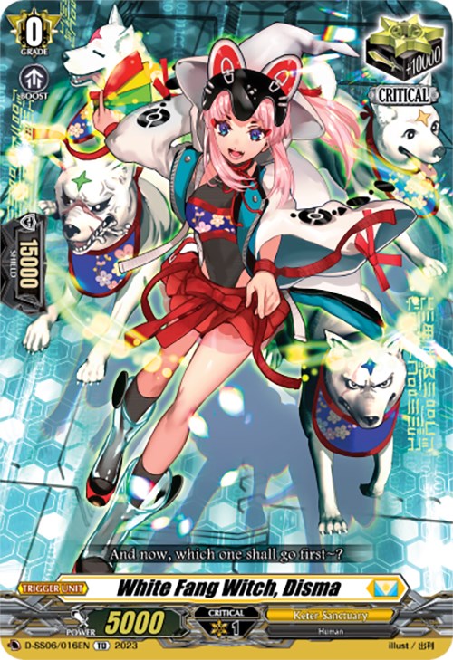 White Fang Witch, Disma - D-SS06: Stand Up Deckset "Gramgrace" - Cardfight Vanguard