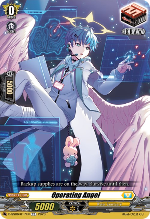 Operating Angel - D-SS06: Stand Up Deckset "Gramgrace" - Cardfight Vanguard