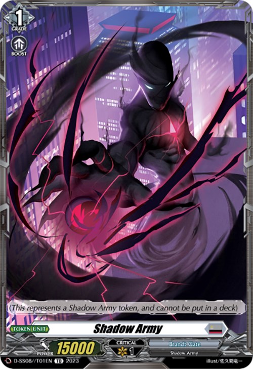Shadow Army - D-SS08: Stand Up Deckset "Orfist" - Cardfight Vanguard