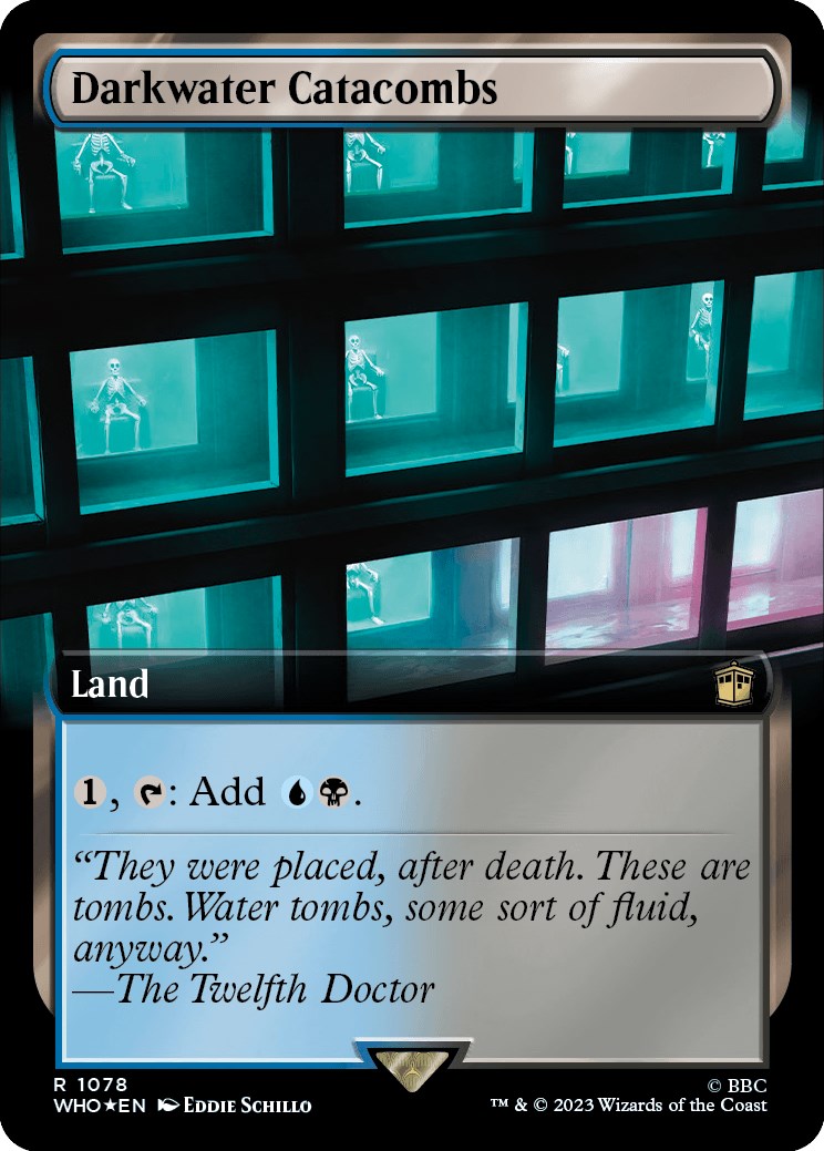 Darkwater Catacombs (Extended Art) (Surge Foil) - Universes Beyond ...